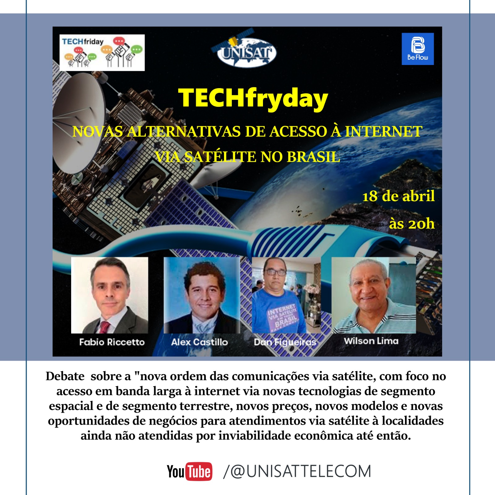 Novas Alternativas de Acesso à Internet via Satélite no Brasil – UNISAT ...